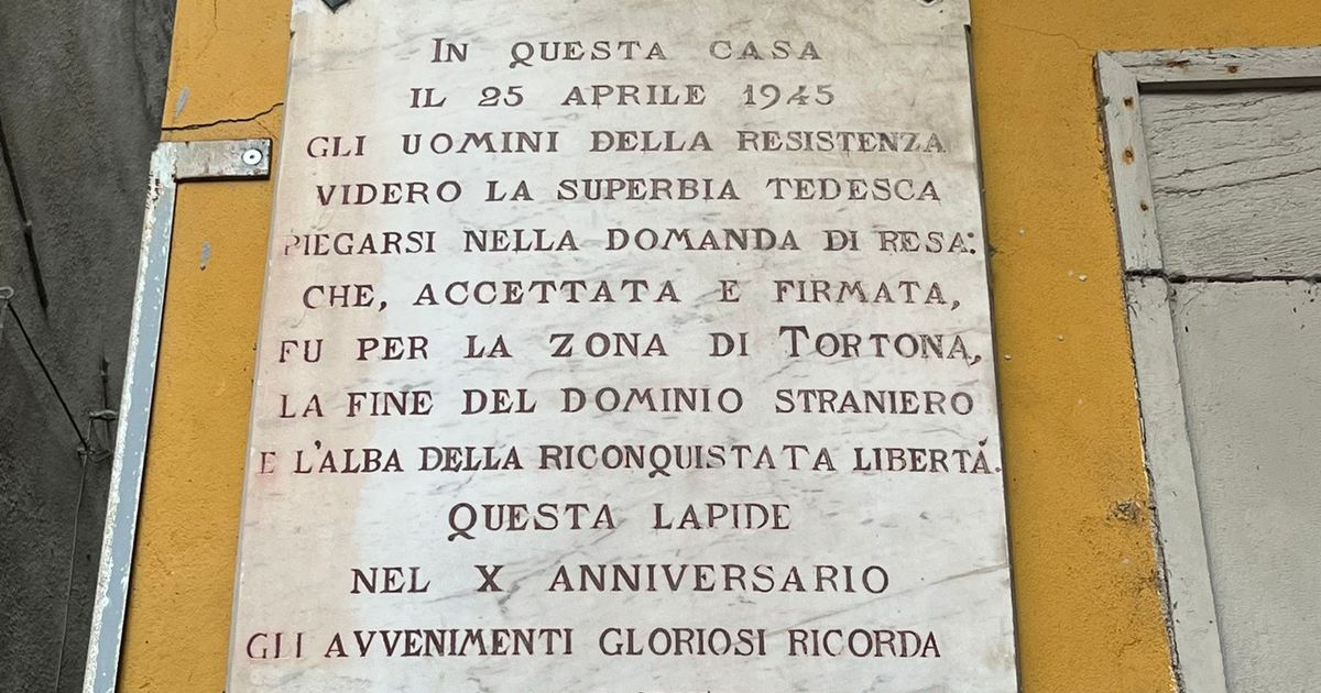 Lapide della resa - Comune di San Sebastiano Curone (AL) - MEMO il ...
