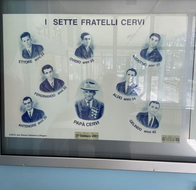 Targa ai Cervi - Comune di Collegno (TO) - MEMO il progetto delle memorie