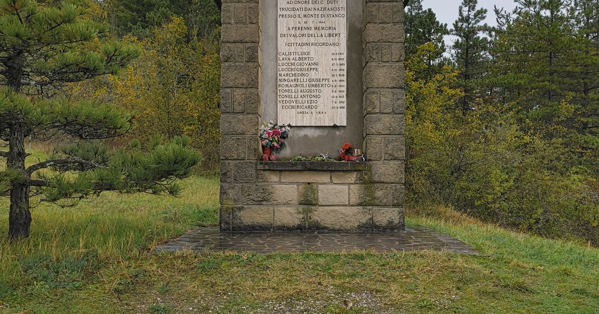 Monumento ai martiri di Monte di Stanco - Comune di Grizzana Morandi ...