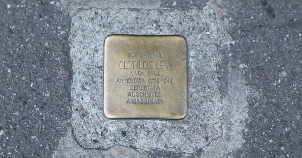 Pietra d'inciampo per Clotilde Levi - Comune di Firenze (FI) - MEMO il ...